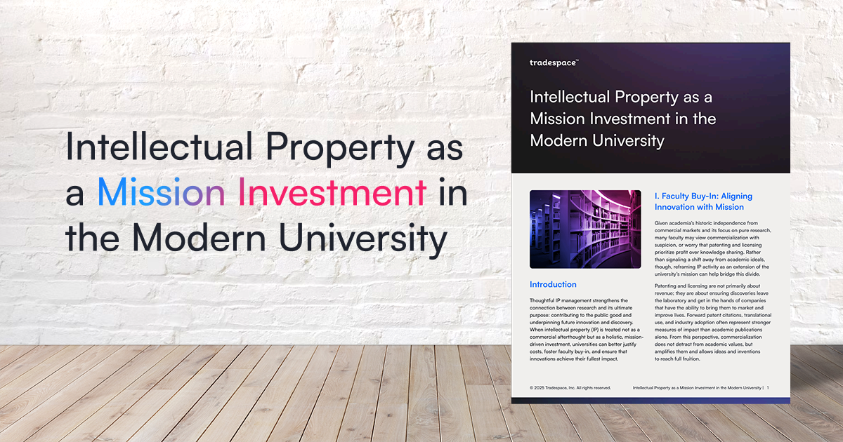 IP as a Mission Investment for Modern Universities | Request
